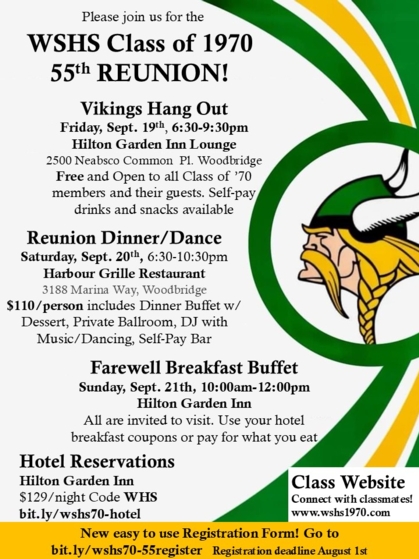 Woodbridge Senior High School Class of 1970, Woodbridge, VA